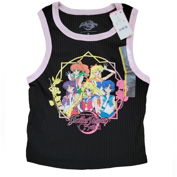 Sailor Moon | Tops | Sailor Moon Cropped Tank Top | Poshmark
